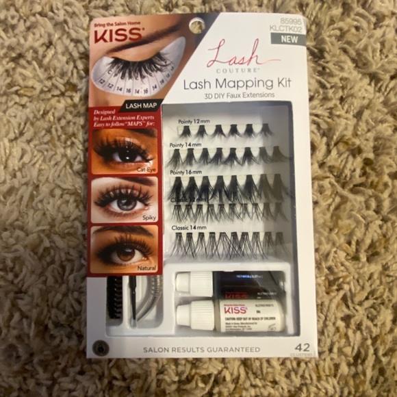 Kiss | Makeup | Kiss Lash Couture Faux Extensions Lash Mapping Kit | Poshmark